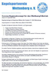 Start in die HKBV-Saison 2020/2021 – KSV Wettenberg